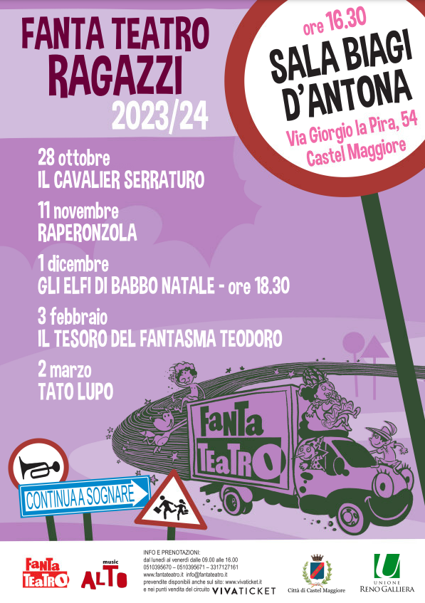 28/10/2023 Castel Maggiore - Fanta Teatro Ragazzi, stagione 2023-2024 ...